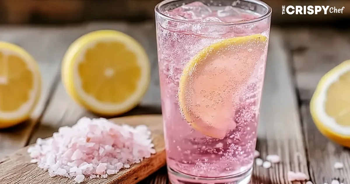 Pink Salt Trick Recipe: 4-Ingredient Morning Drink