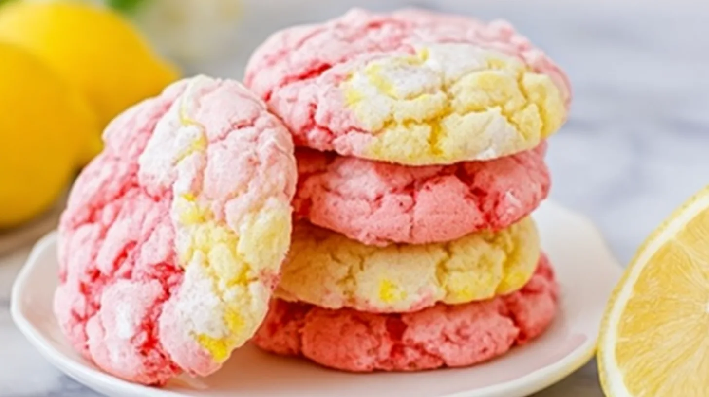 Strawberry Lemonade Cookie