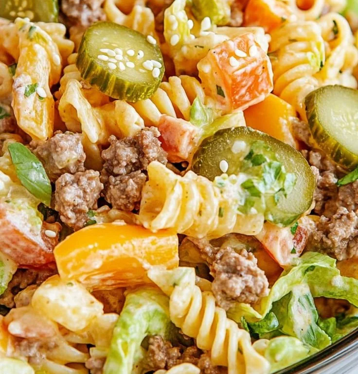 Big Mac Pasta Salad