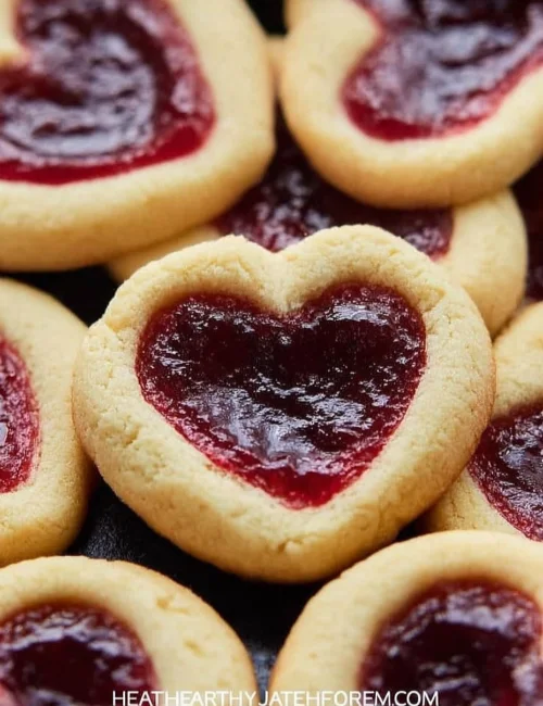 Heart Jam Cookies
